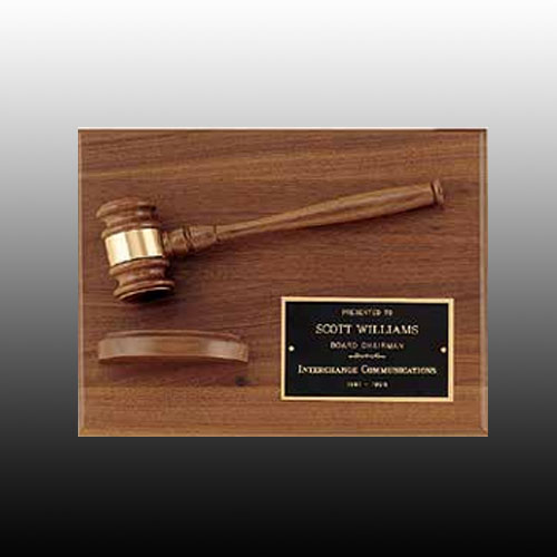 Full-Size Gavel with Half Sounding Block – Bravo Awards Pro