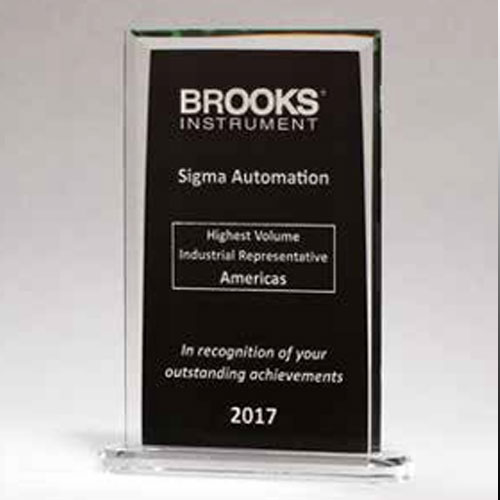 Rectangular Glass Award with Black Silk Screened Center – Bravo Awards Pro
